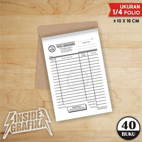 Jual Cetak Bikin Nota Penjualan Kuitansi Jual Beli Kwitansi Bon Rangkap ...