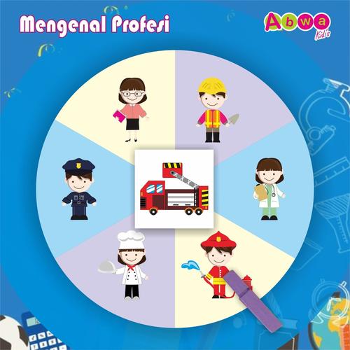 Jual mengenal profesi, flash card profesi - Kota Bandung - Abwa Kids ...