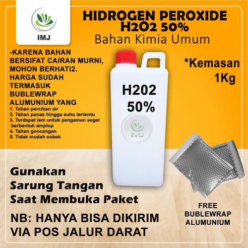 Jual H2O2 50% Kemasan 1L - Kab. Sidoarjo - globalindomegajaya | Tokopedia