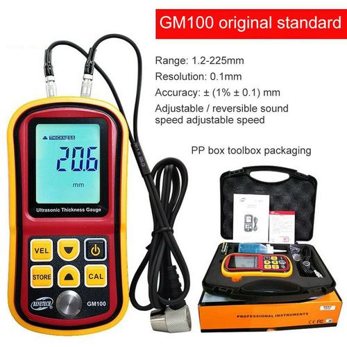 Jual Ultrasonic Thickness Gauge GM100 BENETECH Tester GM-100 GM 100 ...