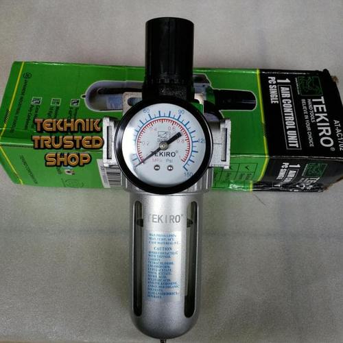 Jual Air Filter Compresor Regulator Control Single Tabung Auto Drain ...