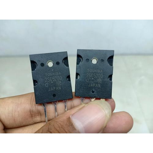 Jual Transistor 2SC5200 5200 TOSHIBA NPN 15A 230V BE07 TR Final Mosfet ORI - Jakarta Utara ...