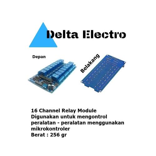 Jual RELAY MODULE 16 CHANNEL - Kab. Bandung - delta electro | Tokopedia