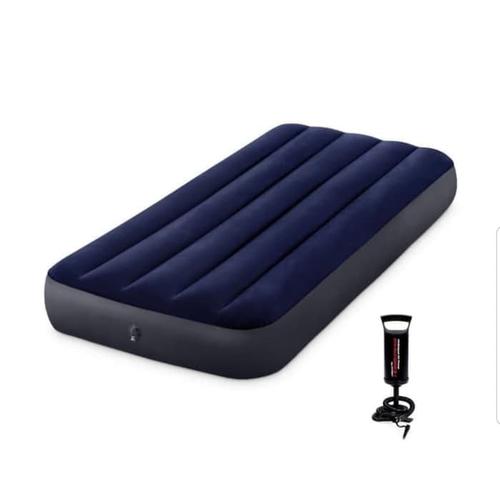 Jual Kasur Intex Dura Beam Single - Kasur Angin Intex Set Pompa Angin ...