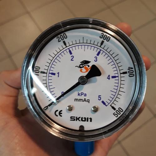 Jual dsa low pressure gauge/manometer kPa & mmAq 2.5inchu untuk gas dll ...