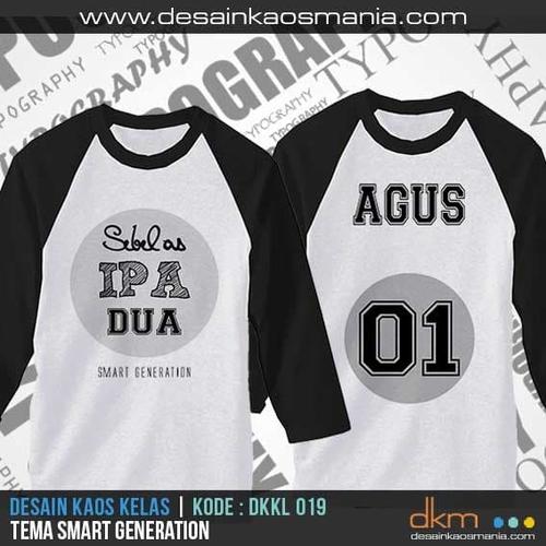 Jual Desain Kaos Kelas DKLL 019 - Kota Bekasi - CETAK KAOS MANIA | Tokopedia