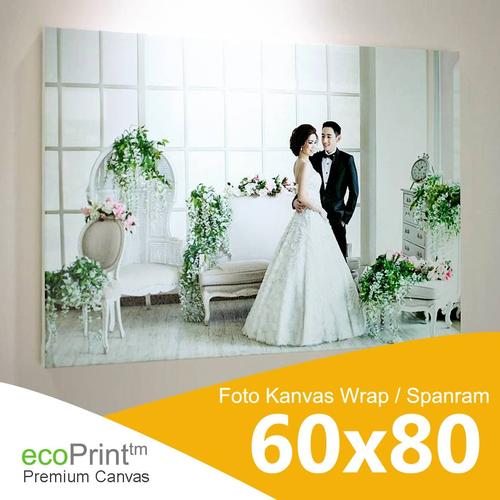 Jual Cetak Foto Kanvas Photo Canvas Print Spanram Wrap Ukuran 60x80 cm ...