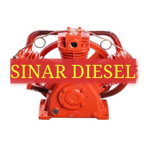 Jual Bare / Kepala Compressor Angin 5HP Fetch (3 Silinder) - Kota Medan ...