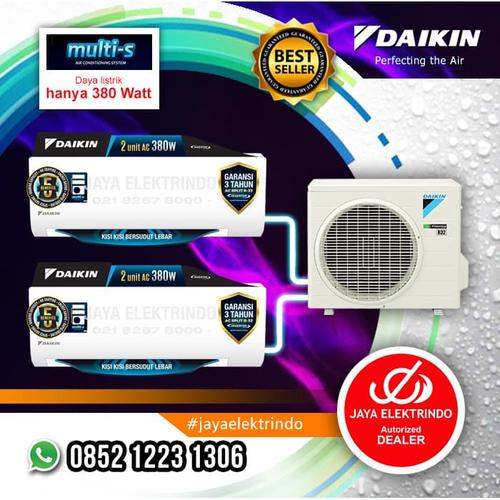 Promo AC DAIKIN MULTI S 2 KONEKSI 2MKC 30 QVM (1/2 PK + 3/4 PK) Cicil 0% 3x - Kota Bekasi ...
