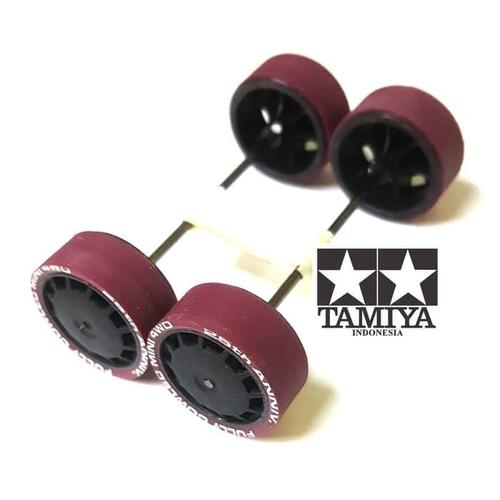 Jual Tamiya Ban Bubut STO Maroon Velg Dish / Bubut Ban Balance Center ...