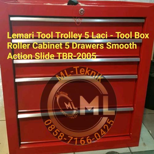 Jual Tool Box lemari kabinet 5 Laci / lemari penyimpanan untuk kunci2 ...