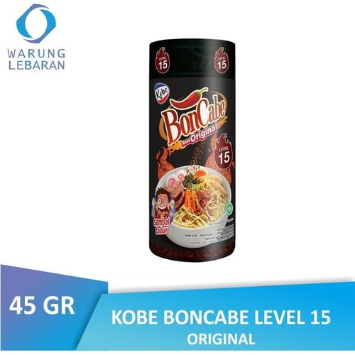 Jual [BTL] BONCABE Sambal Tabur Kobe | Level 15 Original BOTOL Bon Cabe ...