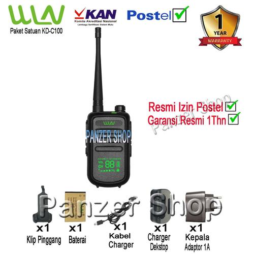 Jual HT Satuan Walkie talkie Two-Way Radio WLN Layar LED KD - C100U ...