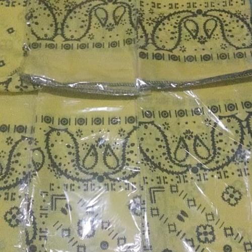 Jual masker slayer bandana motif batik khusus warna kuning - Jakarta ...