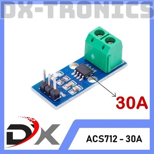Jual ACS712 Hall Effect Current sensor 30A ACS 712 - Jakarta Barat - DX-Tronics | Tokopedia
