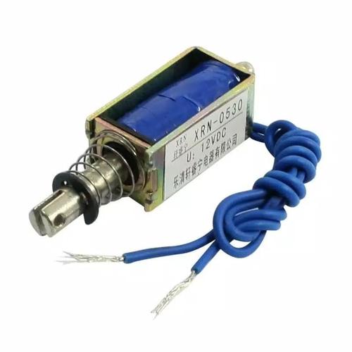 Jual Modul solenoid push pull 12V selenoid push lock 10mm 2.1kg DC ...