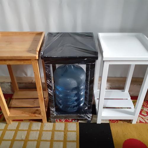 Jual meja dispenser/meja kayu/meja kecil - Putih - Kota Depok ...