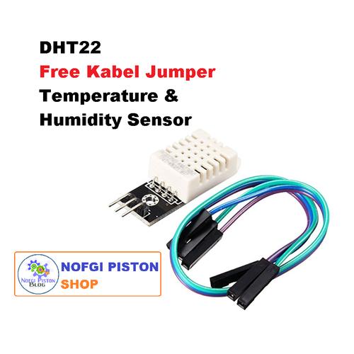 Jual DHT22 Sensor Suhu dan Kelembapan, DHT 22 Temperature & Humidity ...