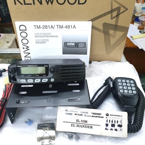 Jual RADIO RIG KENWOOD TM-281A VHF - RIG KENWOOD TM 281 ORIGINAL ...