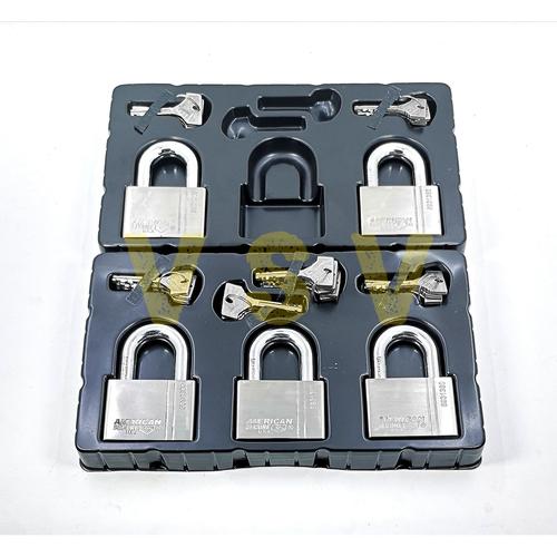 Jual American Secure Gembok master key 60mm isi 5 / gembok rumah ...