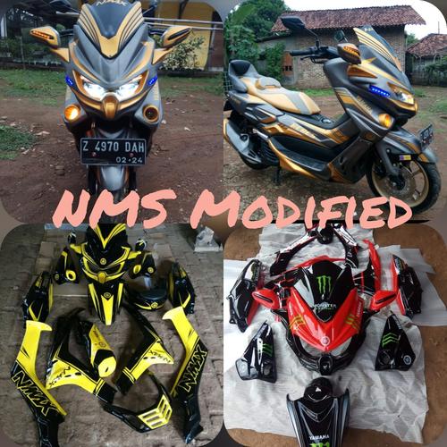 Jual Full Body Custom Nmax Model Predator - Abu-abu - Kab. Karawang ...