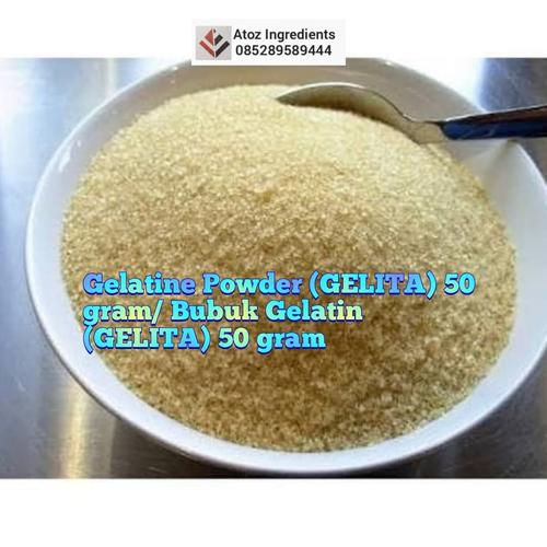 Jual Gelatine Powder (GELITA) 50gram/ Bubuk Gelatin (GELITA)50gram ...