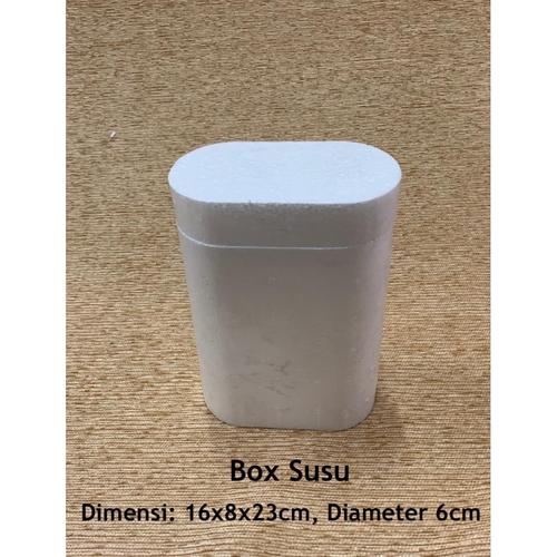Jual [SBY] Box Susu Gabus Styrofoam / Sterofoam (16 x 8 x 23 cm, D:6cm ...