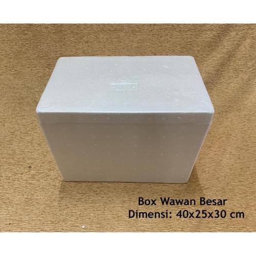 Jual [SBY] Wawan BESAR Box Gabus Styrofoam / Sterofoam (40 x 25 x 30cm ...