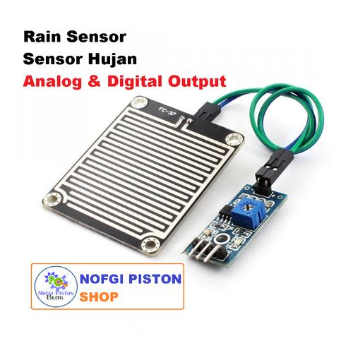 Jual Rain Sensor (Sensor Pendeteksi Hujan) - Kab. Sidoarjo - Nofgi Piston Shop | Tokopedia