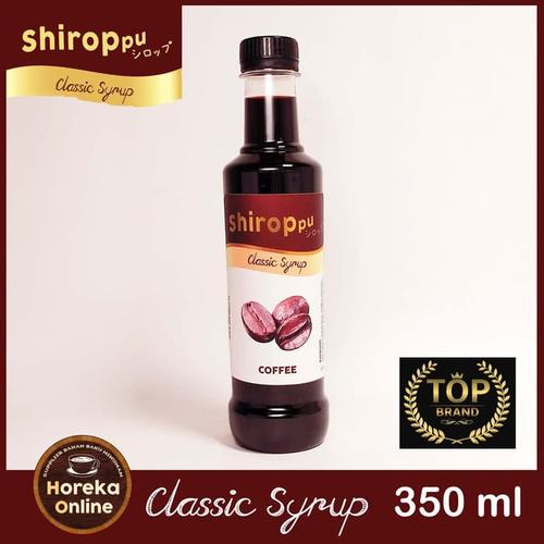Jual Coffee Syrup Classic Shiroppu 350 ml| Sirup Rasa Kopi Manis Segar ...