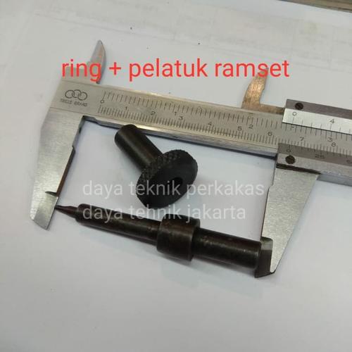 Jual pelatuk ramset set 2 pcs - jarum ramset - ring ramset - fastening ...