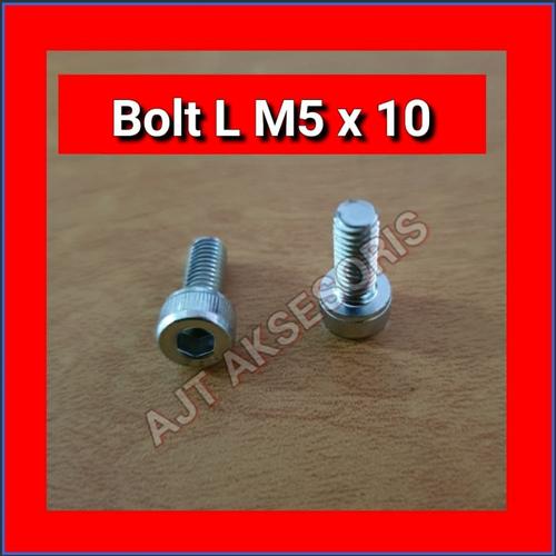 Jual Baut/Bolt L Galvanis M5 x 10 - Kab. Bekasi - Aluminium_Profile ...