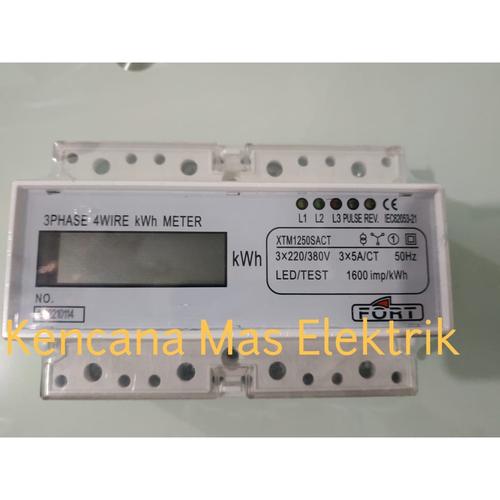 Jual KWH METER 3 PHASE DIGITAL/KWH METER 3PHASE DIGITAL FORT CT XTM1250SACT - Jakarta Pusat ...