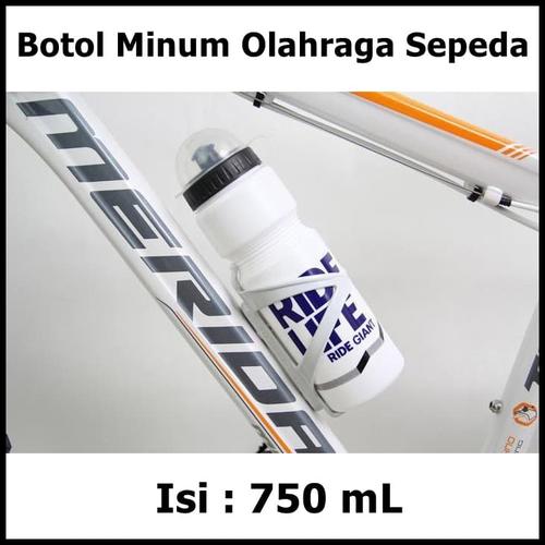 Jual TaffSport Botol Minum Olahraga Sepeda Ride Life Logo 750ml 30A11 ...