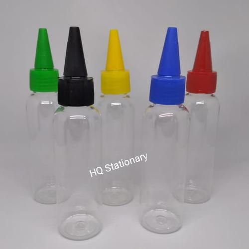 Jual Botol PET Tinta Kerucut 100ml Eceran (bisa untuk cat akrilik ...