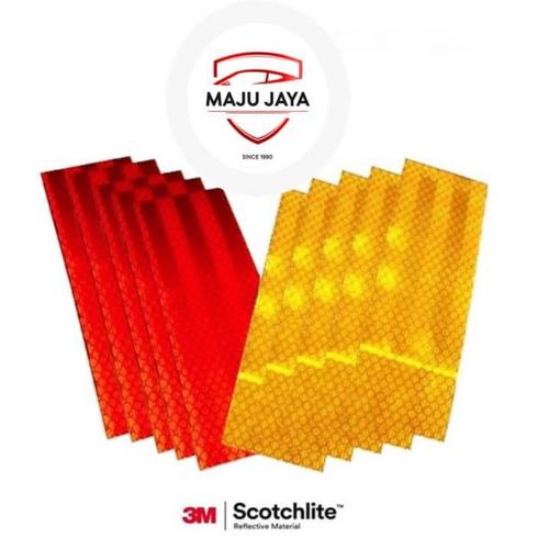 Jual Stiker Sticker 3M Reflektif Reflektor Mobil Box Truk kir dishub ...