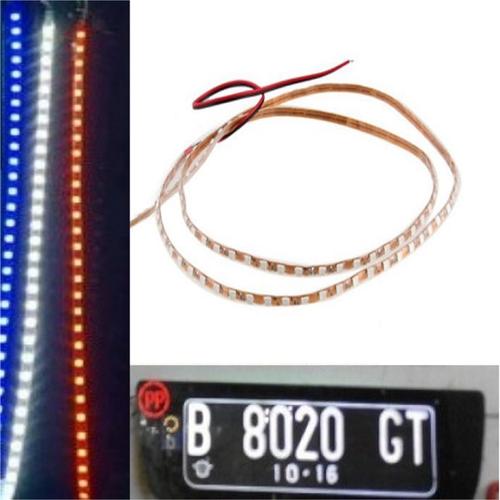 Jual Lampu Plat Nomor LED Strip 90 cm Merah Biru Putih - Kab. Tangerang ...