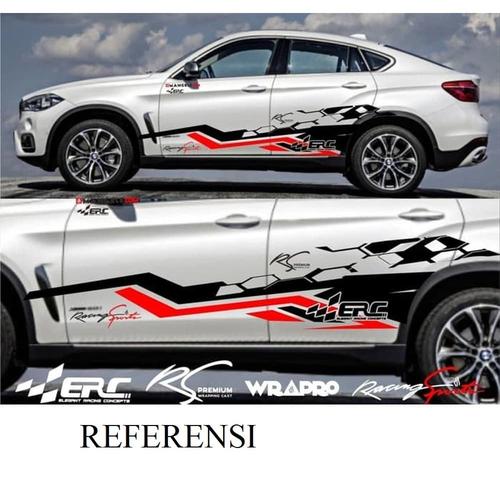 Jual stiker sticker skotlet les mobil motif striping racing car decal ...