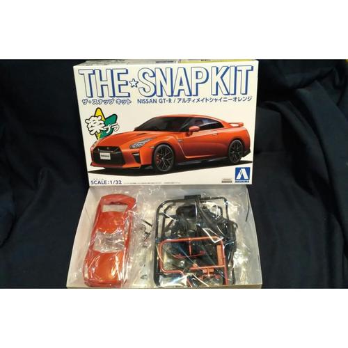 Jual AOSHIMA SNAP KIT 1/32 NISSAN GT-R(ULTIMATE SHINY ORANGE) - Kota ...