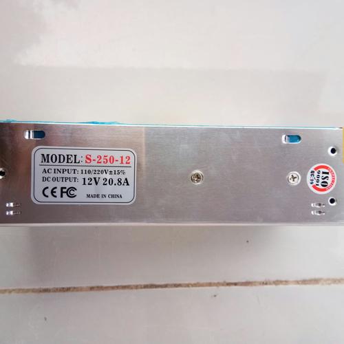 Jual POWER SUPPLY Switching Adaptor 12v 20A Driver LED 12 volt 20 amper ...