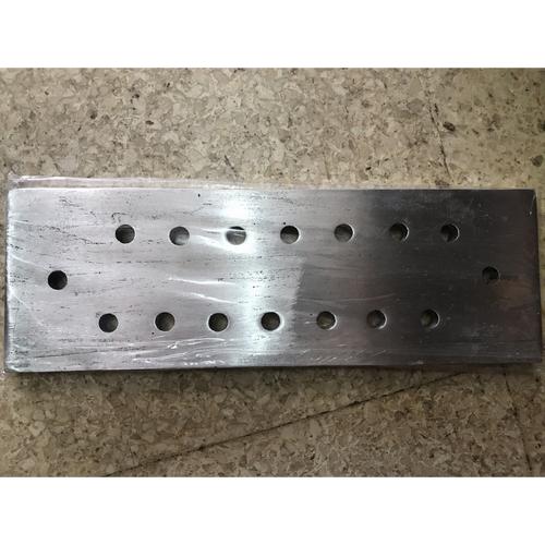 Jual Busbar aluminium / Al 10 x 100 x 300 mm / 30 cm plat 16 lubang ...