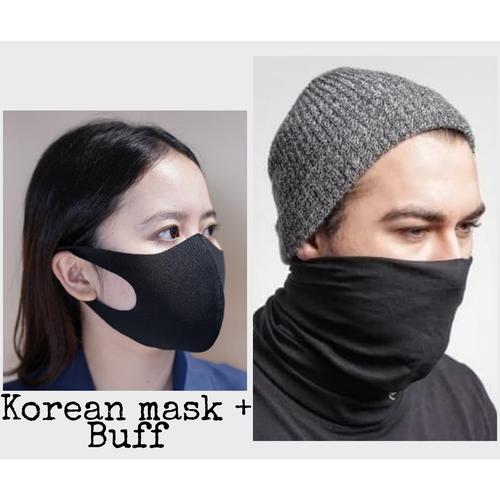 Jual ( BUF + KAKASHI) Paket masker berkendara /masker kain anti debu ...