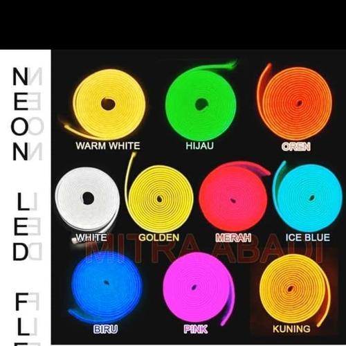 Jual Lampu Led Selang Neon Flex / Selang Susu 12V 5 Meter IP65 ...