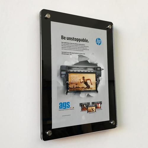 Jual Frame Poster Akrilik A3 / Acrylic Mount Display A3 / Frame Foto A3 ...
