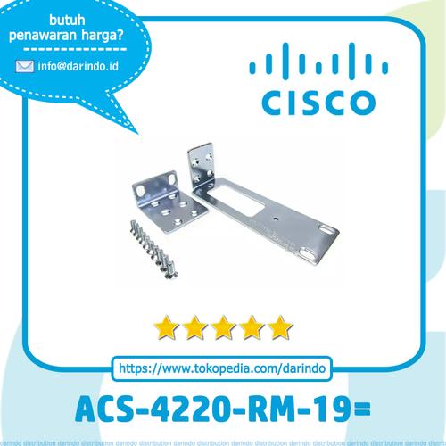 Jual 19 inch rack mount kit for Cisco ISR 4220 & VG400 [ACS-4220-RM-19 ...