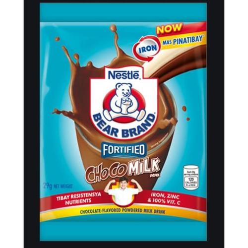 Jual Nestle Bear Brand Choco Milk Susu Beruang Sachet 29g - Kota ...
