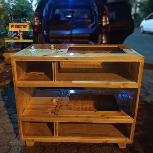 Jual Double Torto Table / Kandang Kura / Kandang Reptil lain nya - Kota ...