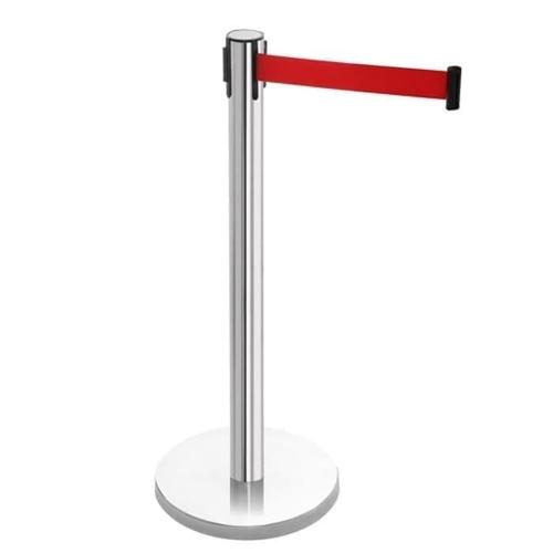 Jual TIANG ANTRIAN BANK STAINLESS RAILING STAND PITA BIRU/MERAH ...