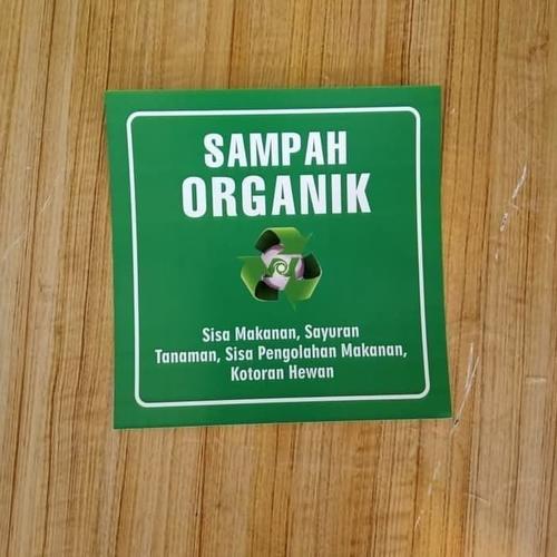 Jual STIKER SAMPAH ORGANIC UK 20X20CM - Jakarta Barat - Berjaya Safety ...
