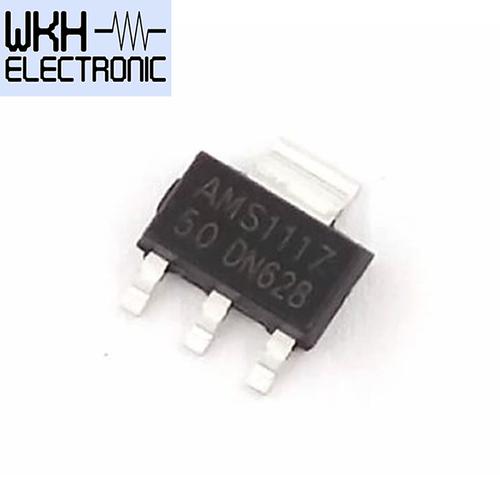 Jual AMS1117 5V 1A Fixed Voltage Regulator SOT-223 AMS1117-5.0 - Kota ...